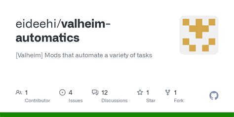 Github Eideehivalheim Automatics Valheim Mods That Automate A Variety Of Tasks