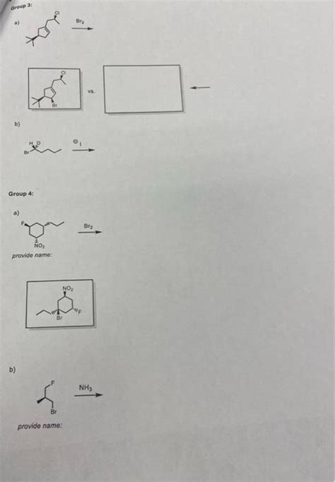 Solved A) Determine the major product(s) of the | Chegg.com