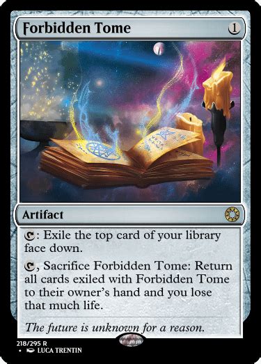 Forbidden Tome : r/custommagic