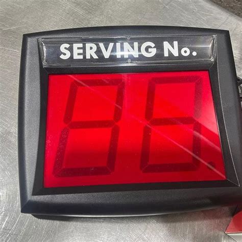 Opendata Vd1 Take A Number 2 Digit Display Made In Italy Digital
