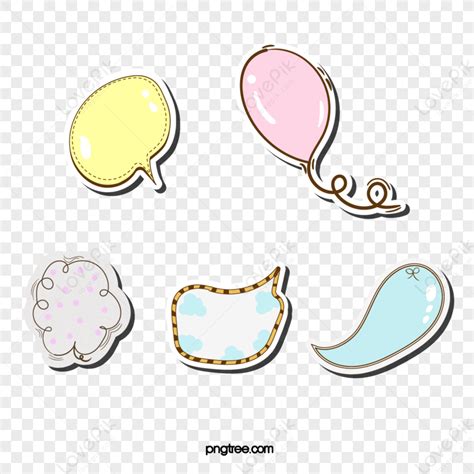 만화 컬러 대화상자 말을 탭 말풍선 일러스트색깔논평 Png 일러스트 무료 다운로드 Lovepik