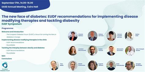 Easd2025 Diabetes Obesity European Diabetes Forum Eudf
