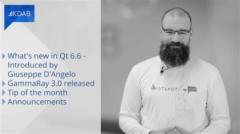kdab news 07 2023 what s new in qt 6 6 kdab training day github