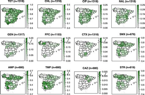 Spatial Trends Adjusted By Empirical Bayesian Smoothing In The Download Scientific Diagram