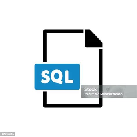 Sql 파일 형식 아이콘 스톡 일러스트레이션 0명에 대한 스톡 벡터 아트 및 기타 이미지 0명 개념 그래픽 프린트