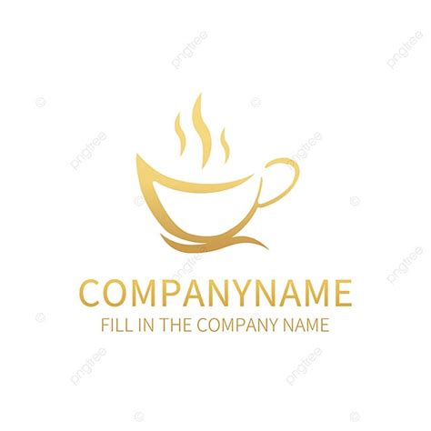 캐 주 얼 커피 로고 일러스트 디자인 커피 로고 커피숍 여가 Png 일러스트 및 Psd 이미지 무료 다운로드 Pngtree