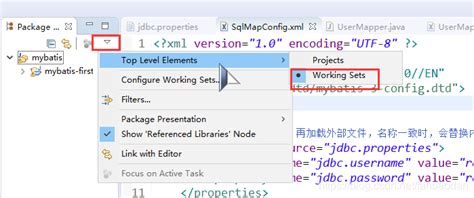eclipse的workingset使用 top level elements set to csdn博客