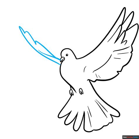 How To Draw Dove Feet