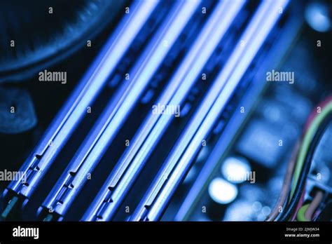 RAM Memory Sticks Inside The Personal Computer Stock Photo Alamy