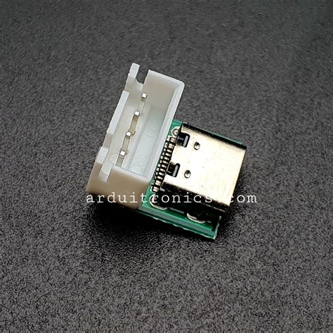 Tyep C Female To Dip Converter Breakout 4p Xh2 54 Straight Pin Arduino Raspberry Pi
