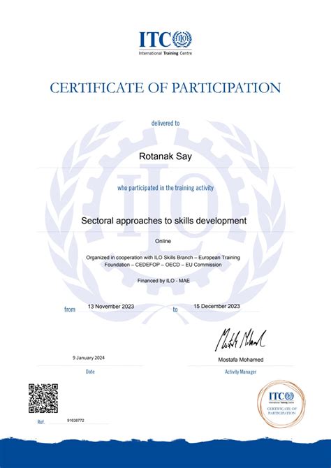 Ilo Itc International Training Centre Sectoral Approaches To Skills