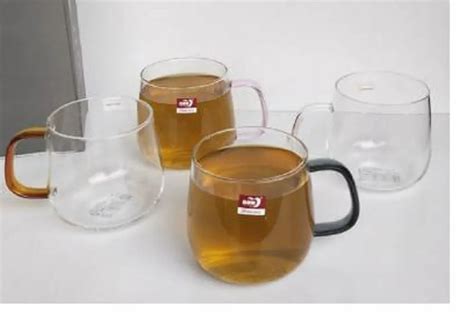 490ml Deli Glass Coffee Mug Set At Rs 146set Mug Sets In New Delhi