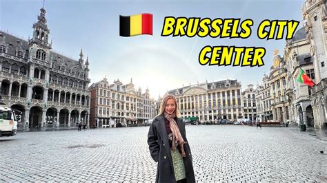 Exploring The City Center Of Brussels Belgium Youtube