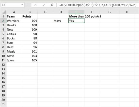 Excel How To Use If And Vlookup Nested Function Online Statistics