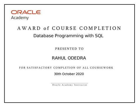rahul odedra on linkedin oracle oraclecertified oraclecertification