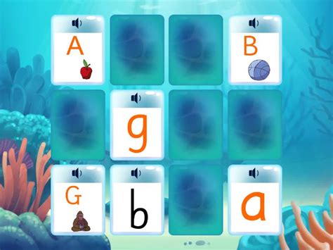 Letters Aa Bb Nn Dd Gg Ee התאימו בין אות גדולה לאות קטנה Matching Pairs