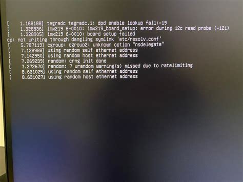 Imx219boardsetup Error During I2c Read Probe 121 Jetson Nano