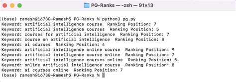 Free Google Keyword Ranking Checker Using Python Without API Ramesh Singh