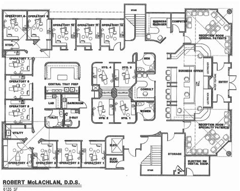 Medical Office Floor Plans 28  1341×1069 Park Vista Pinterest