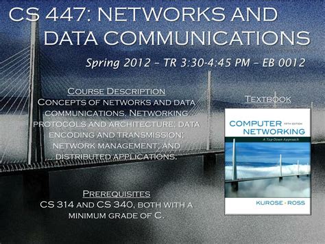 PPT CS NETWORKS AND DATA COMMUNICATIONS PowerPoint Presentation ID