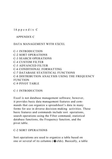 1a P P E N D I X C Appendix Cdata Management With Edocx