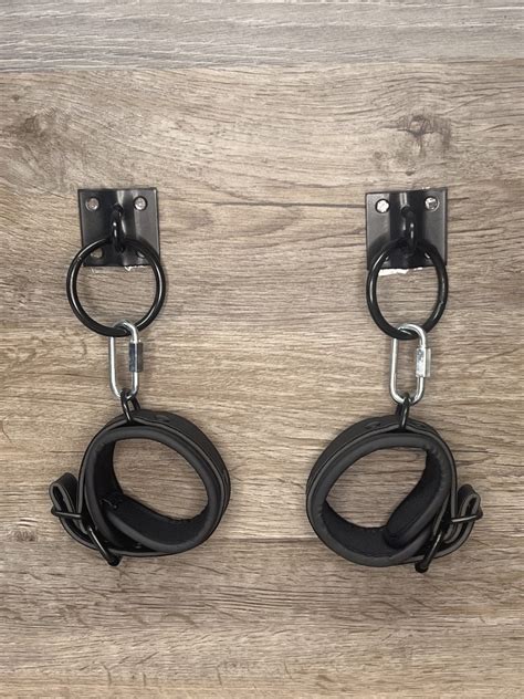 Wall Ring Mount Attachment Hanging Shackle Bondage Hook Dungeon Furniture Black Bdsm Plate Etsy