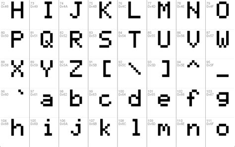 LCD Solid Windows Font Free For Personal Commercial