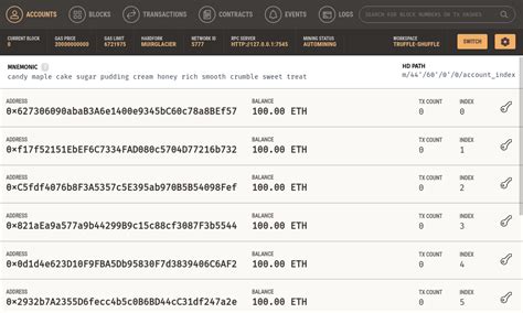 a hello world ethereum smart contract using ganache stelios
