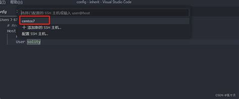 Vscode远程连接centos Csdn博客