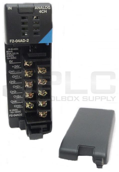 New Facts Engineering F2 04ad 2 Input Module Plc Toolbox Supply