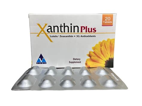 Xanthin Plus Tablets 1 Strip 10 Tablets Multan Plus Pharmacy