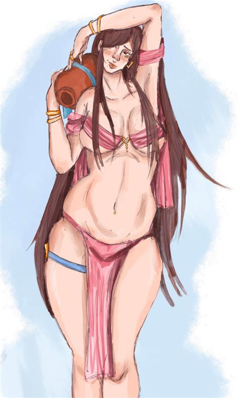 Rule 34 Blush Brown Eyes Brown Hair Long Hair Original Original