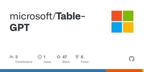 github microsoft table gpt