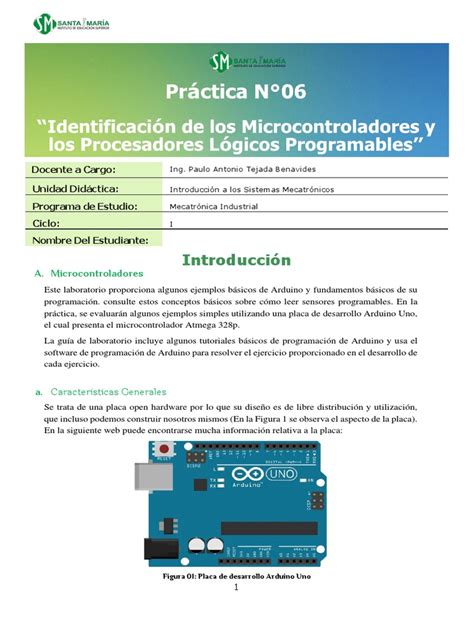 Gp06 Identificacion De Los Microcontroladores Y Controladores Logicos Programables Pdf