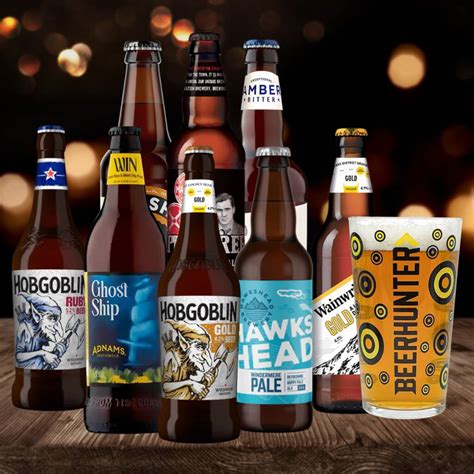 Best Of British Ale Mixed Beer Selection With Eight Beers By Beerhunter