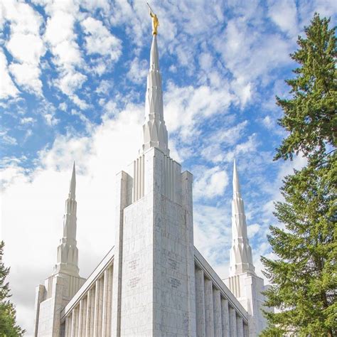 Portland Temple Visitors Center Karen Wallace Bartelt From Lds