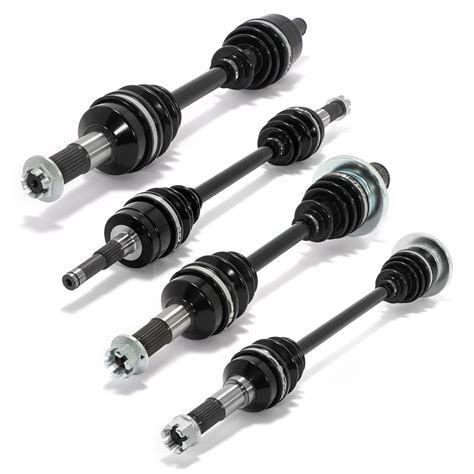 Front Rear Left Right Complete Cv Axle Assembly And Differential For Yam