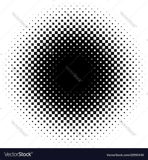 Halftone Element Abstract Geometric Graphic Vector Image