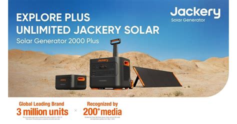 Experience The Future Of Green Energy Solutions Jackery To Unveil Exciting New Products At