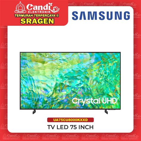 Jual SAMSUNG Smart TV 75 Inch Crystal UHD 4K Dynamic Crystal Color ...
