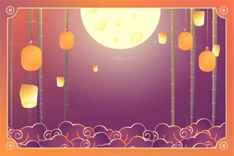 Background Trung Thu Vector P T I Mi N Ph Png Psd Ai