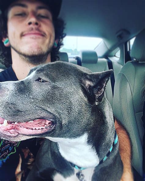 I Took Ezzy On A Ride Today Pitbulls