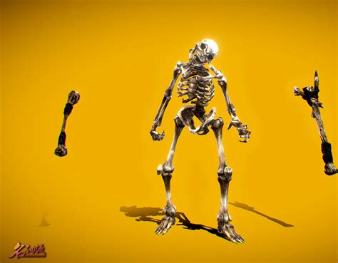 Rpg Skeleton 1 3d Model
