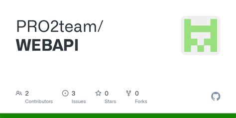 Github Pro Team Webapi
