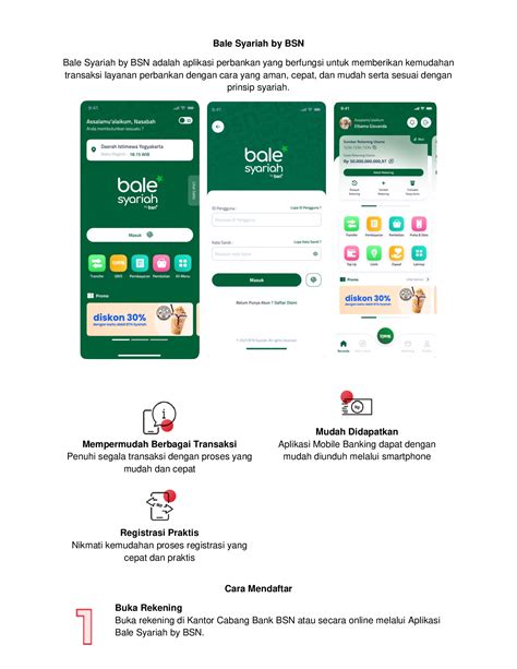 Mobile Banking Bale Syariah Bank Syariah Nasional