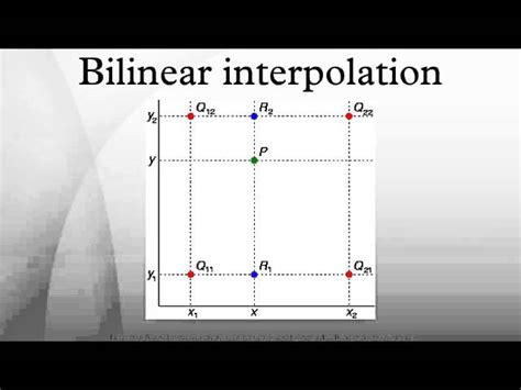 What Is Bilinear Interpolation In Image Processing Matlab Exle