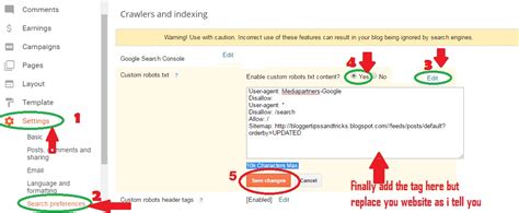 How To Create Robots Txt Google File For Website Tips SEO And Online Earning With Blog