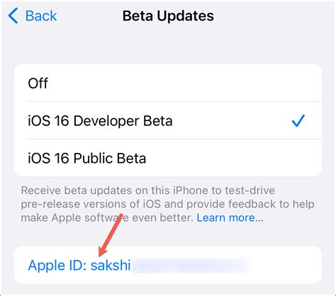 How To Enable Beta Updates On Iphone And Ipad