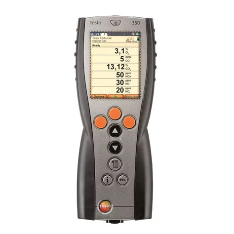 Manual De Usuario Testo 350 Español 110 Páginas
