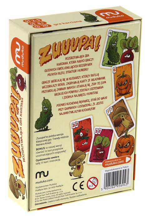Zuuupa Sklep Gryplanszowepl Gry Karciane Rodzinne Cena Opinie